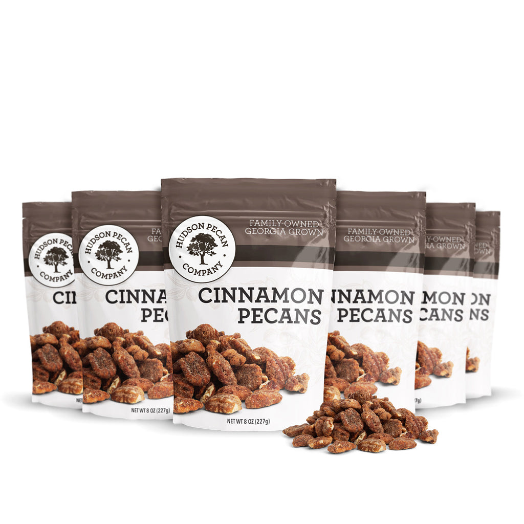 Premium Quality Cinnamon Pecans – Hudson Pecan Company
