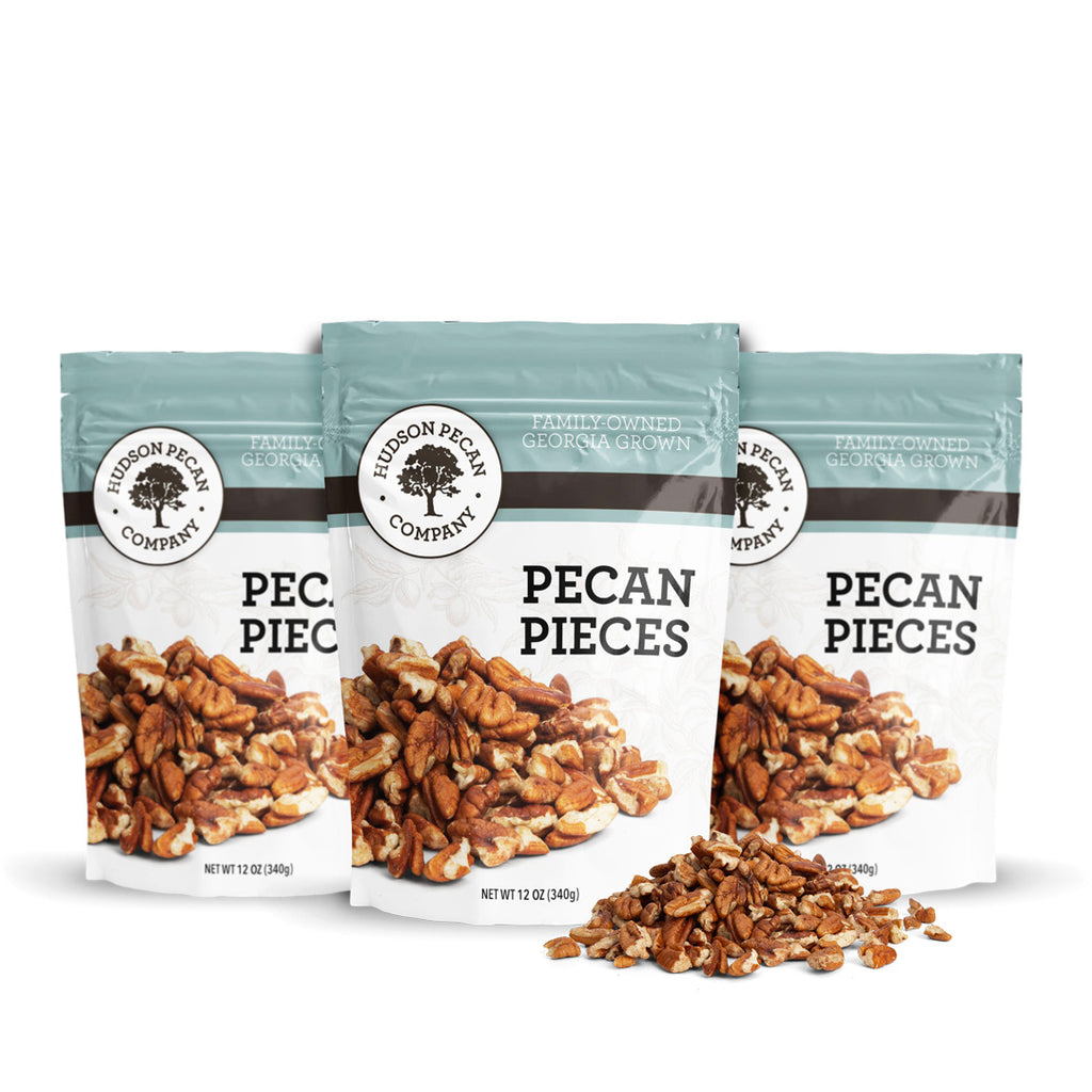 Shelled Fancy Pecan Pieces | Hudson Pecan – Hudson Pecan Company