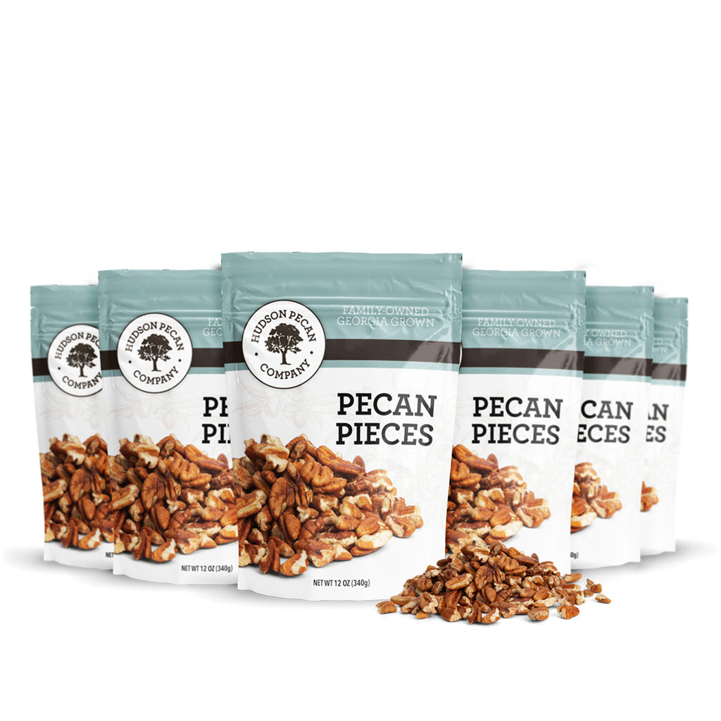 Shelled Fancy Pecan Pieces | Hudson Pecan – Hudson Pecan Company